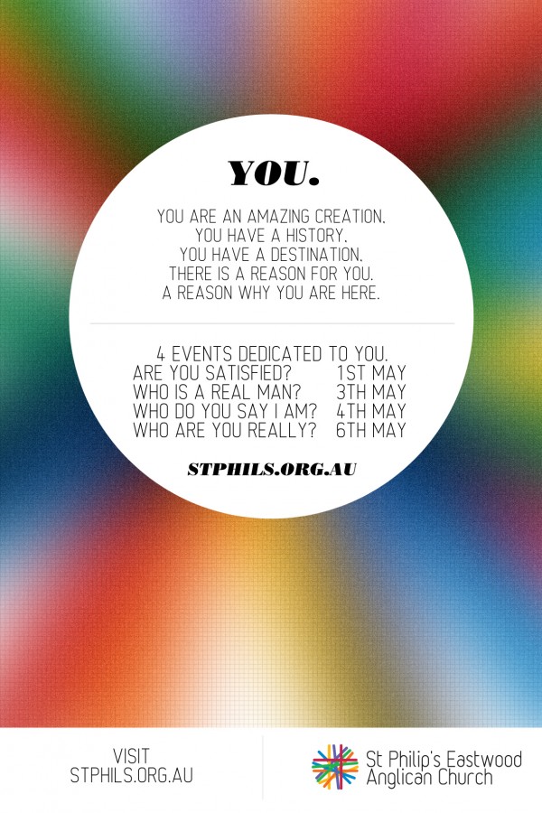 Church Event Design: A series of colourful flyers - Andrew Beeston