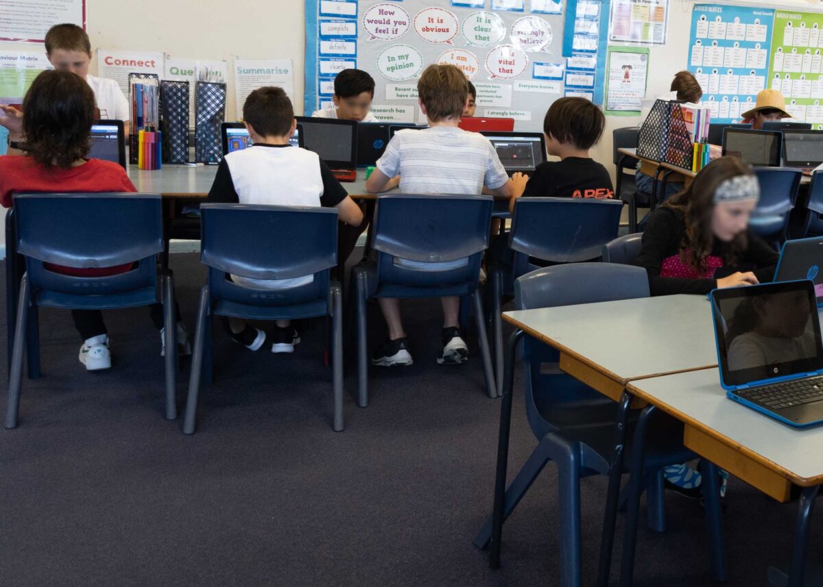 Volunteer work: Hour of Code - Andrew Beeston